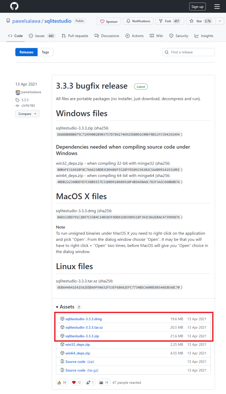 SQLite とメンテナンスツール | :: halation ghost