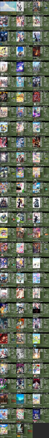 2024 年秋アニメ（10 月～ 12 月放送）一覧画像 | :: halation ghost